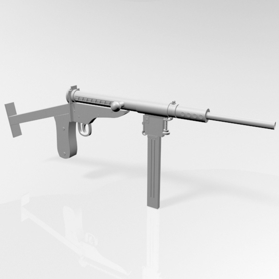 MP 3008 Gun 01 3D Model - TurboSquid 1832236