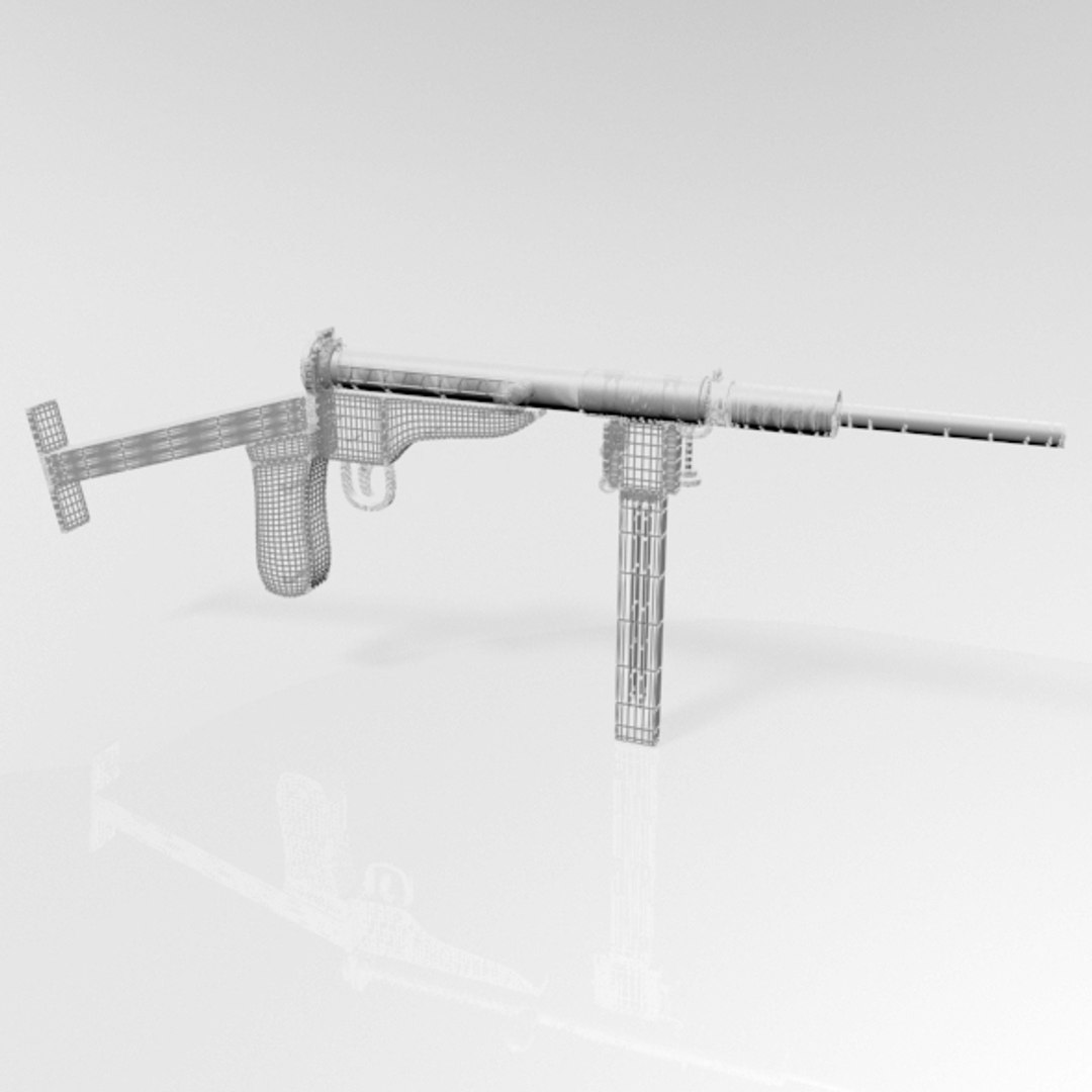 MP 3008 Gun 01 3D Model - TurboSquid 1832236