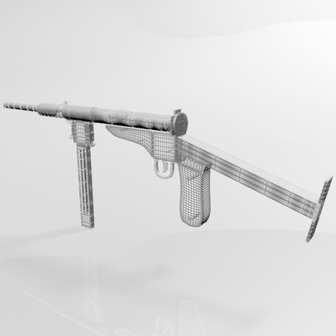 MP 3008 Gun 01 3D Model - TurboSquid 1832236
