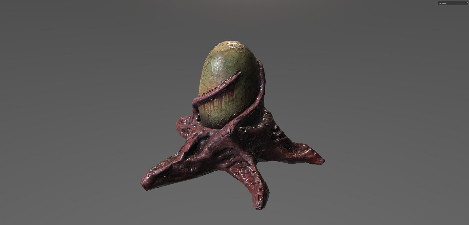 Egg Biomass Monster 3D - TurboSquid 1687657