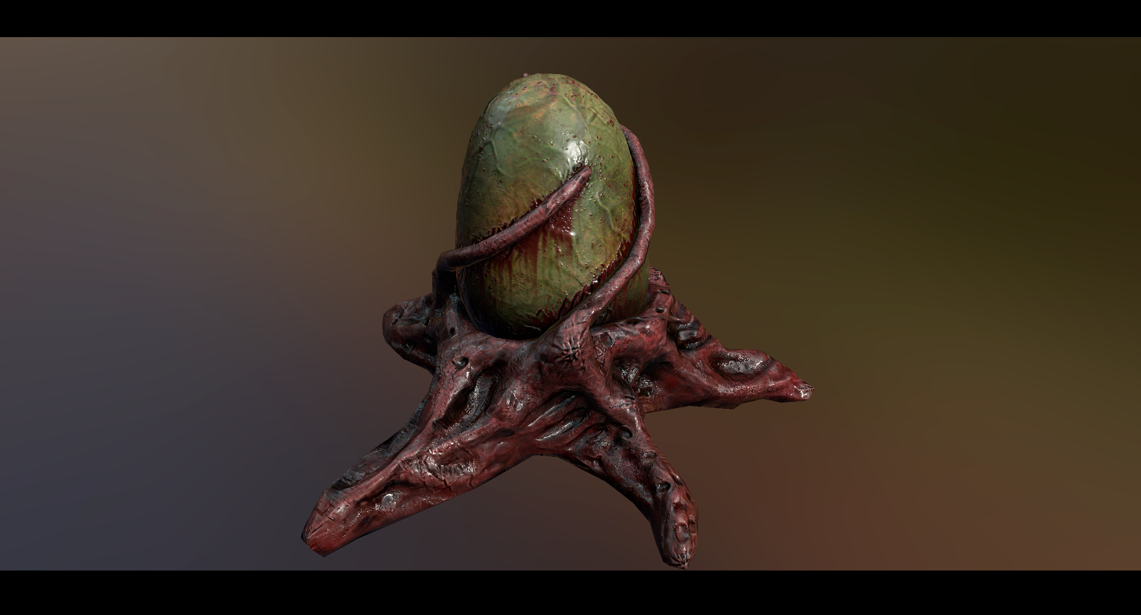 Egg biomass monster 3D - TurboSquid 1687657