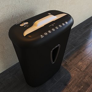 3D Paper Shredder - TurboSquid 1395758