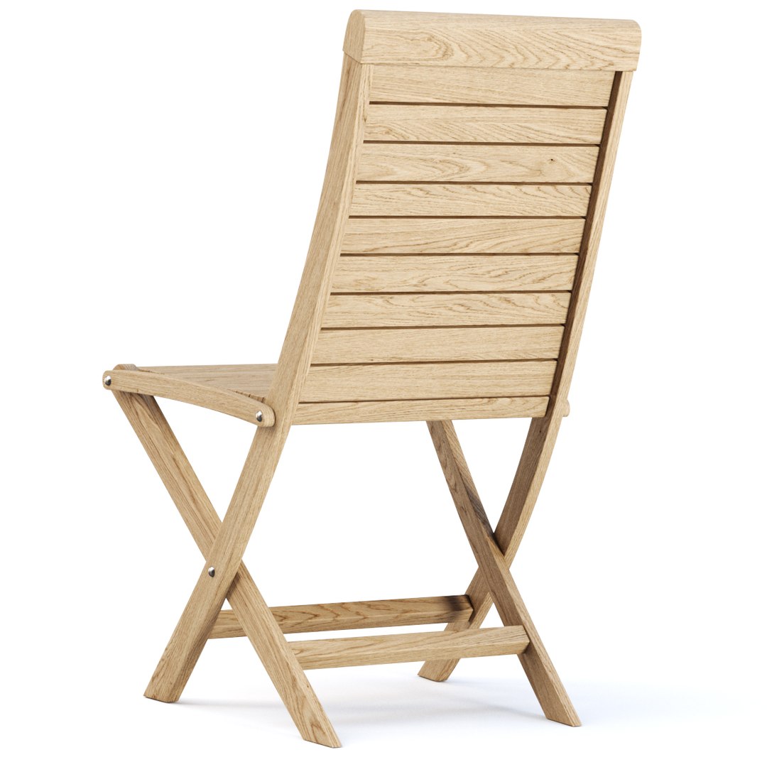 Alesso Wooden Dining Chair AW02 Model - TurboSquid 1890955