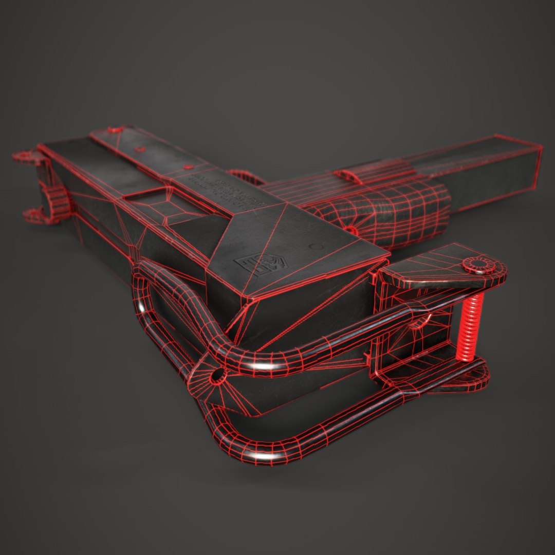 Smg Gun Unity 3D Model - TurboSquid 1281846