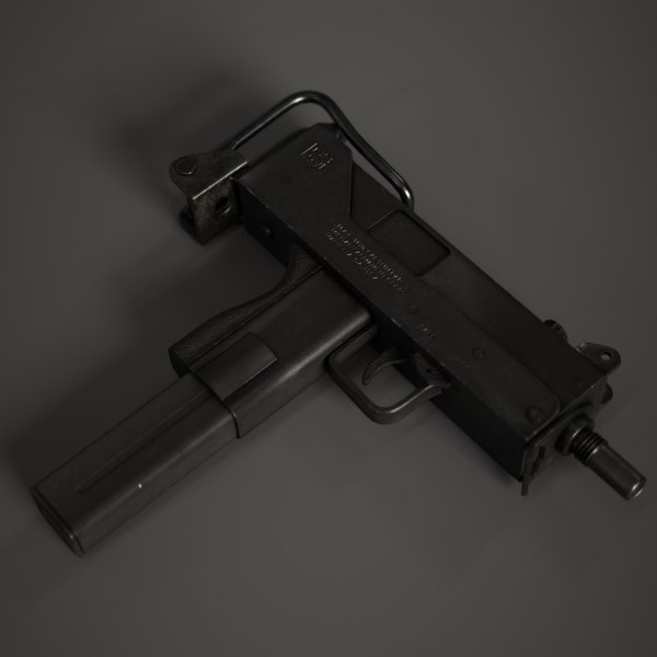 Smg gun unity 3D model - TurboSquid 1281846
