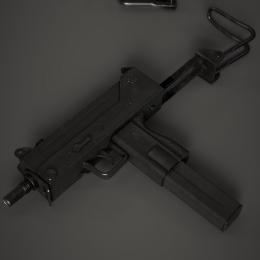 Smg Gun Unity 3D Model - TurboSquid 1281846