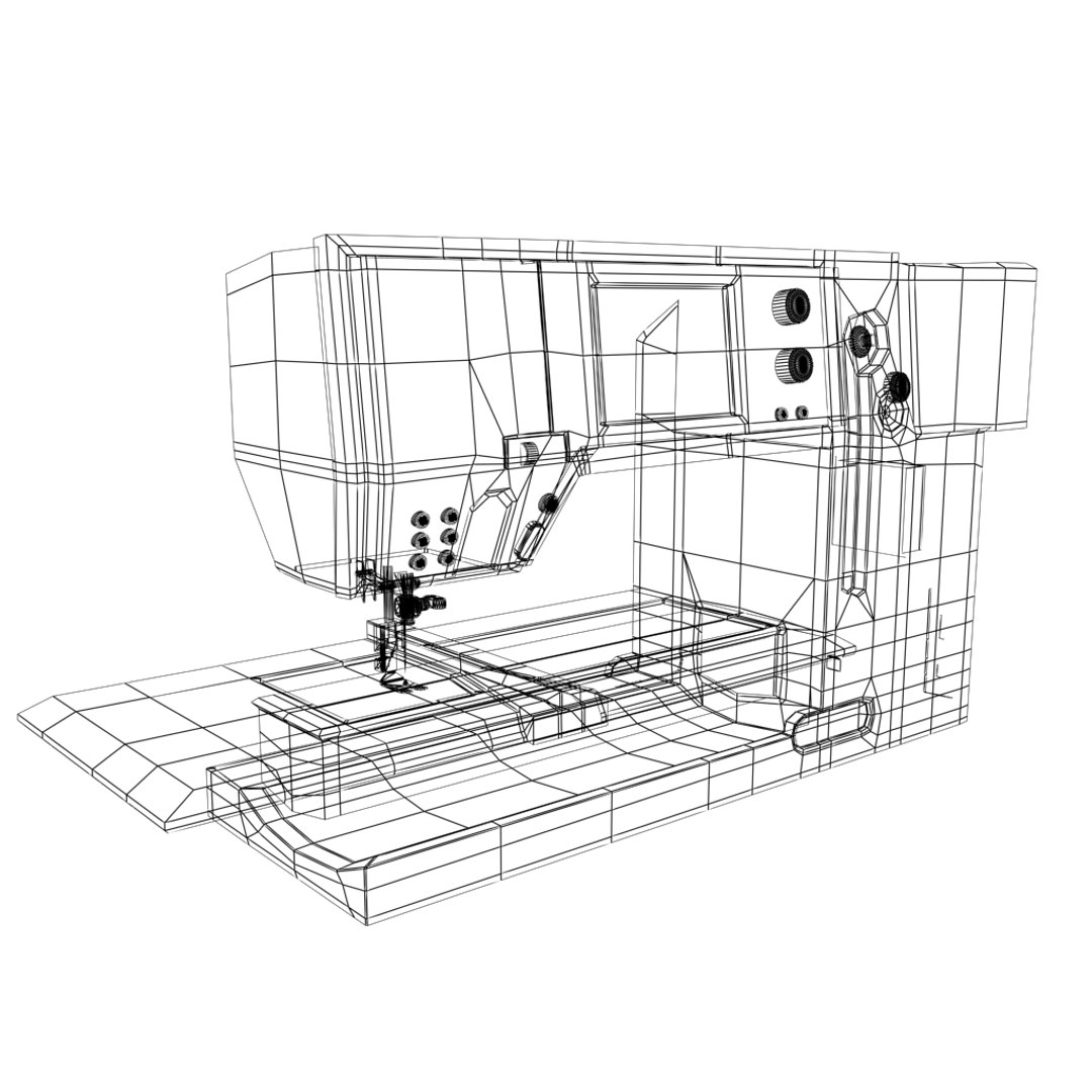 3d Sewing Machine