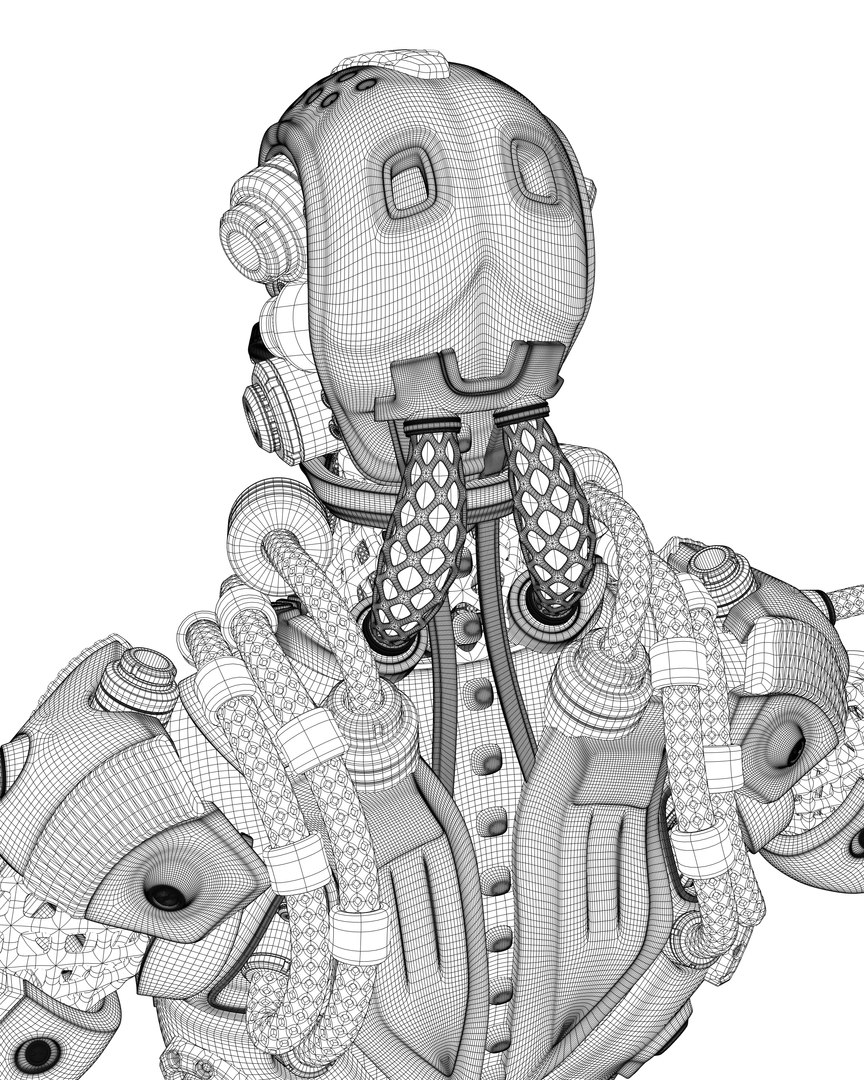 3D Sci Fi - Character 02 Model - TurboSquid 2066335