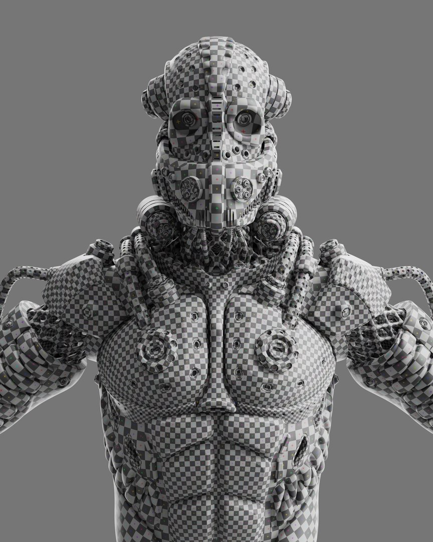3D Sci Fi - Character 02 Model - TurboSquid 2066335