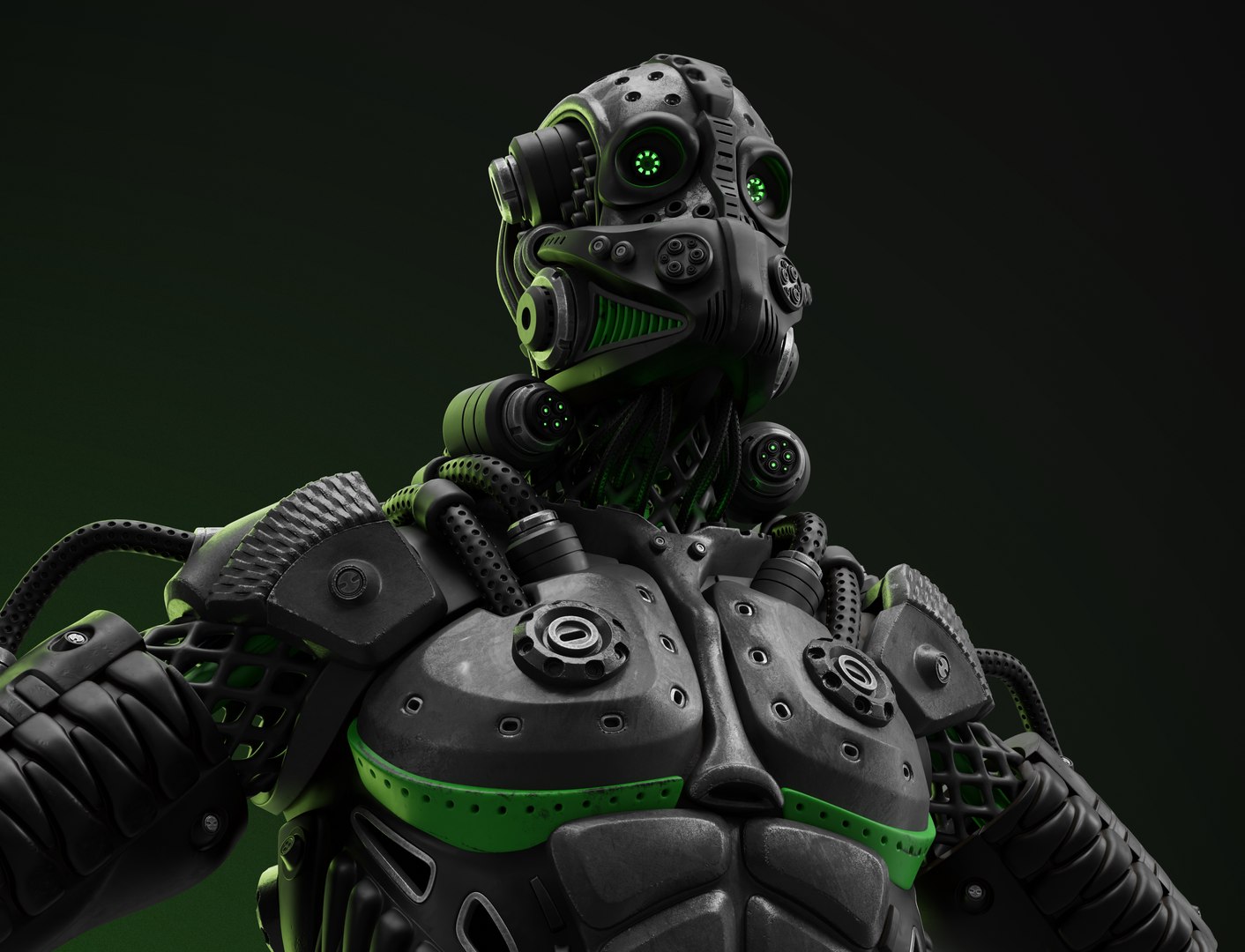 3D Sci Fi - Character 02 Model - TurboSquid 2066335
