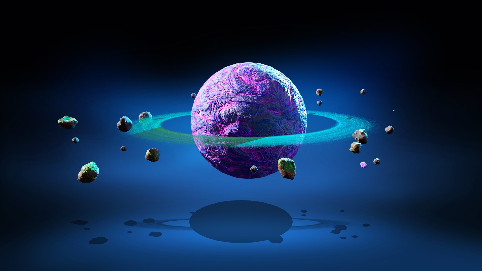 RTS Space Games Planets 3D Model - TurboSquid 1723432
