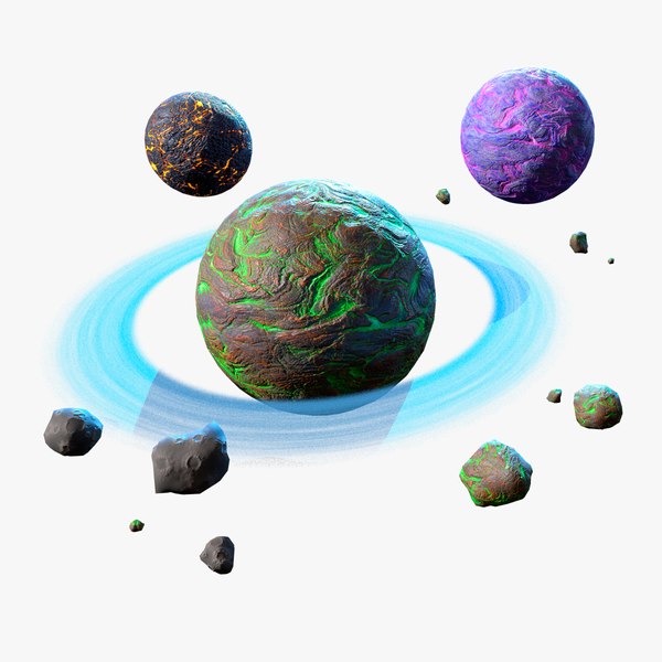 Cartoon Planet 3D Models for Download | TurboSquid