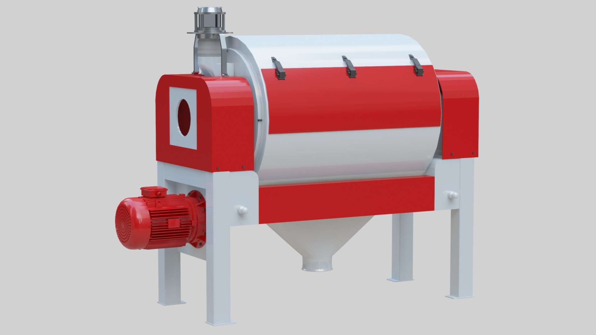 3D Wheat Grain Flour Milling Machine PACK 2 - TurboSquid 1964514