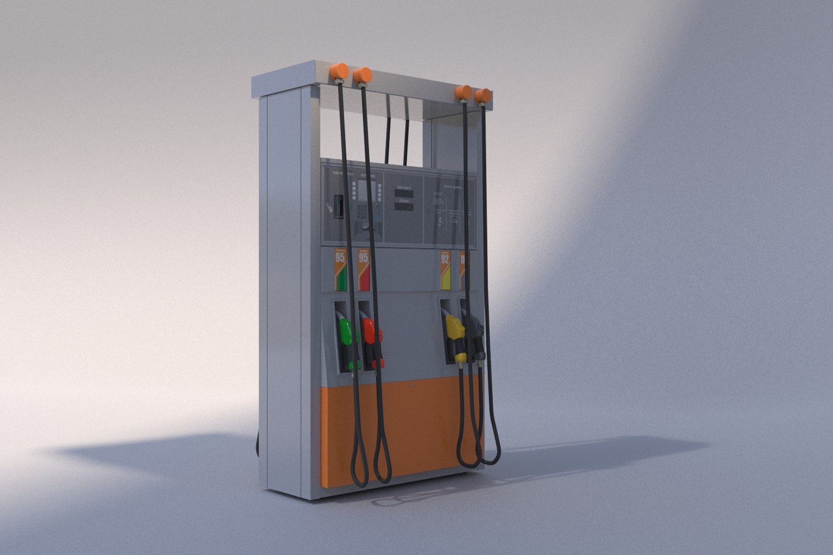 3D Model Gas Pump - TurboSquid 1473390