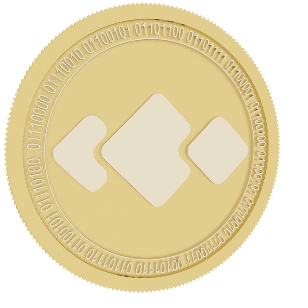 Usdq gold coin model - TurboSquid 1578877