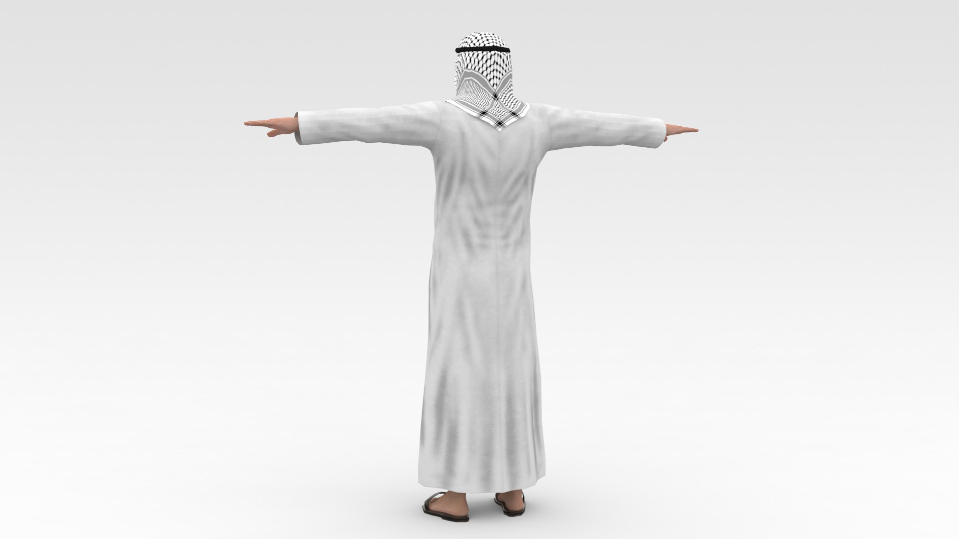 Arab Man 3D - TurboSquid 1808547