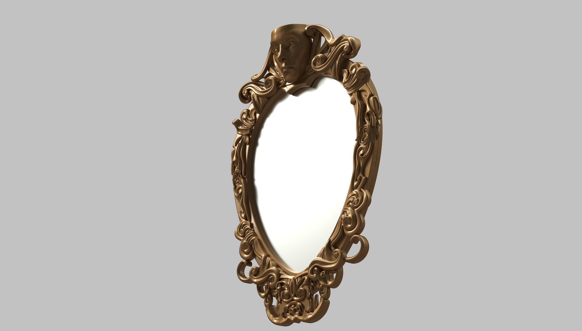 3D Mirror Mirror Model - TurboSquid 2175615