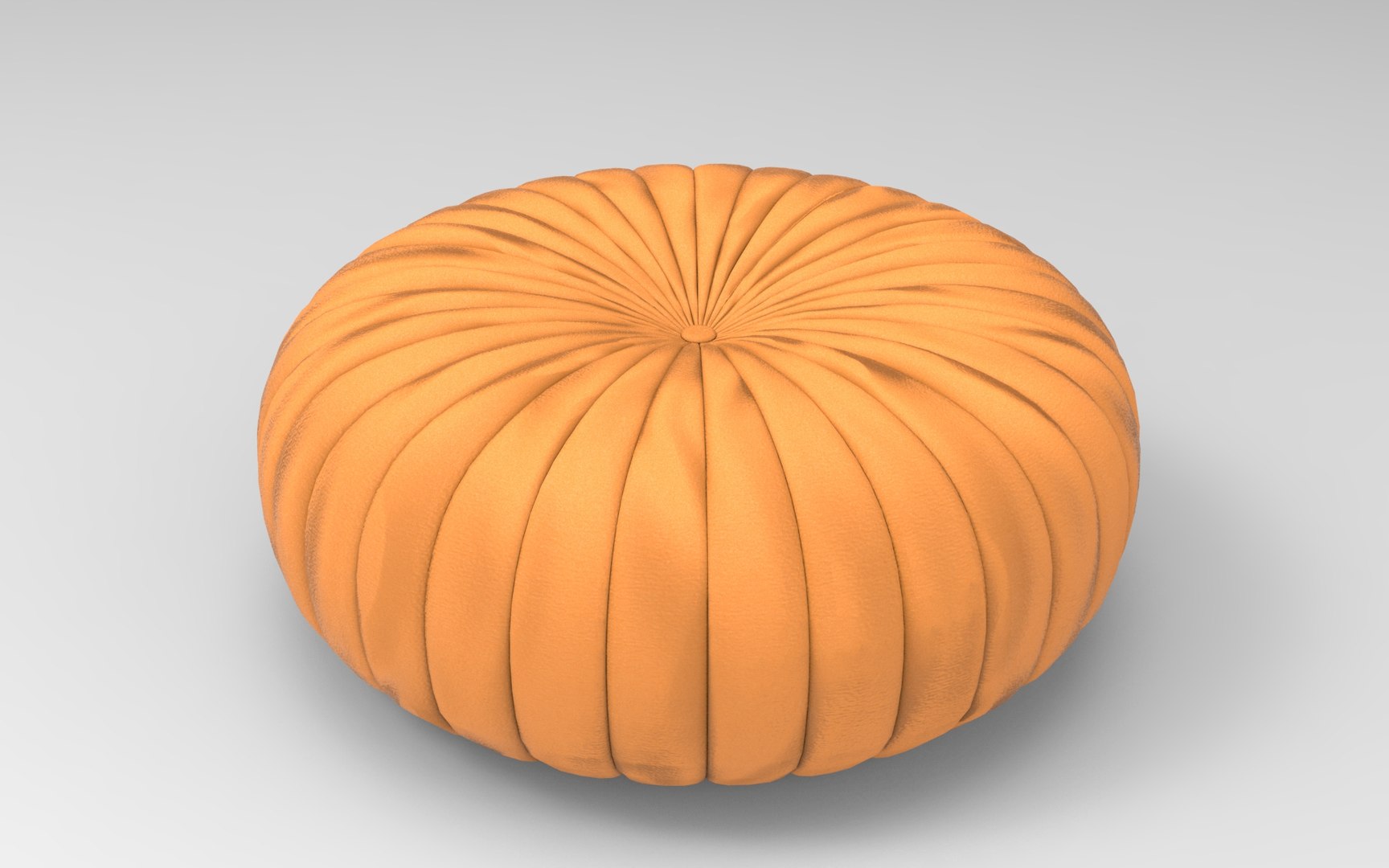 Pumpkin Pouf 3D - TurboSquid 2035837
