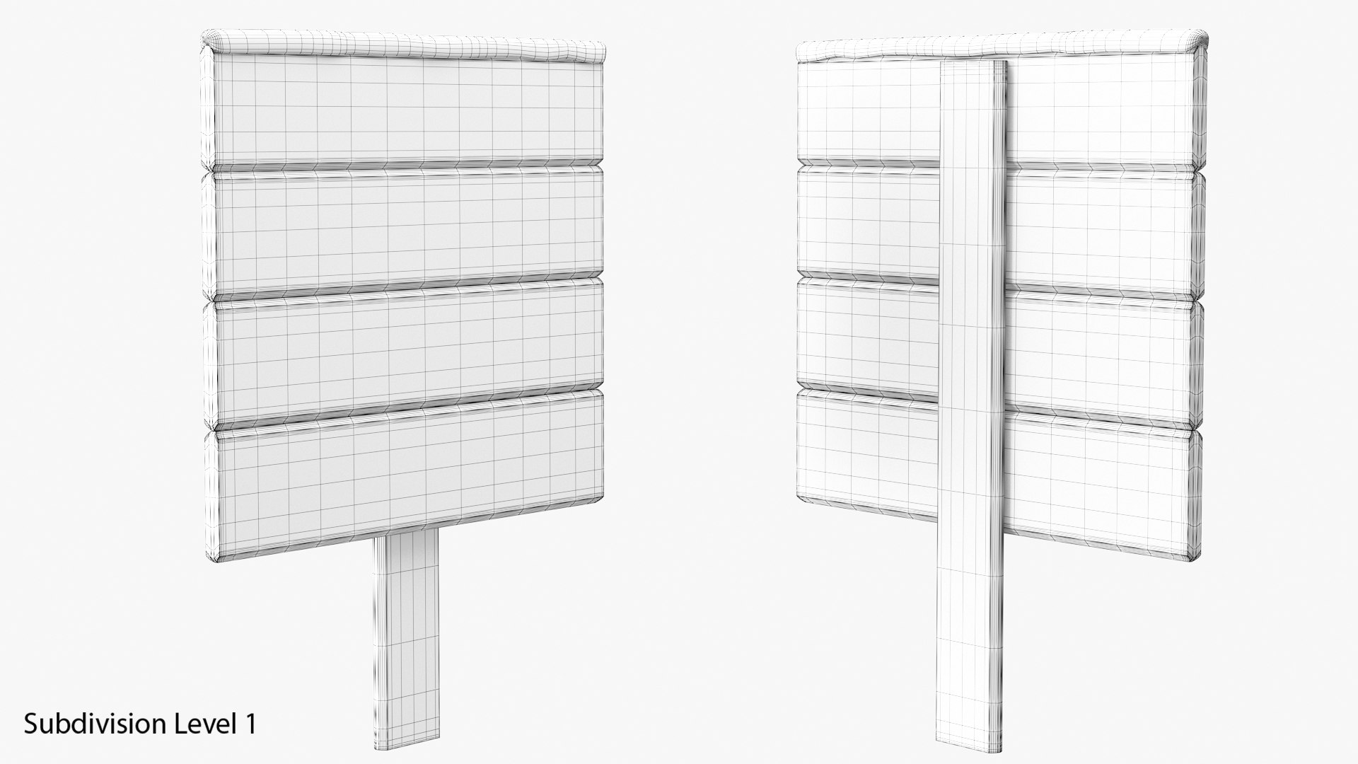 3D Model Happy Holidays Sign - TurboSquid 1995320