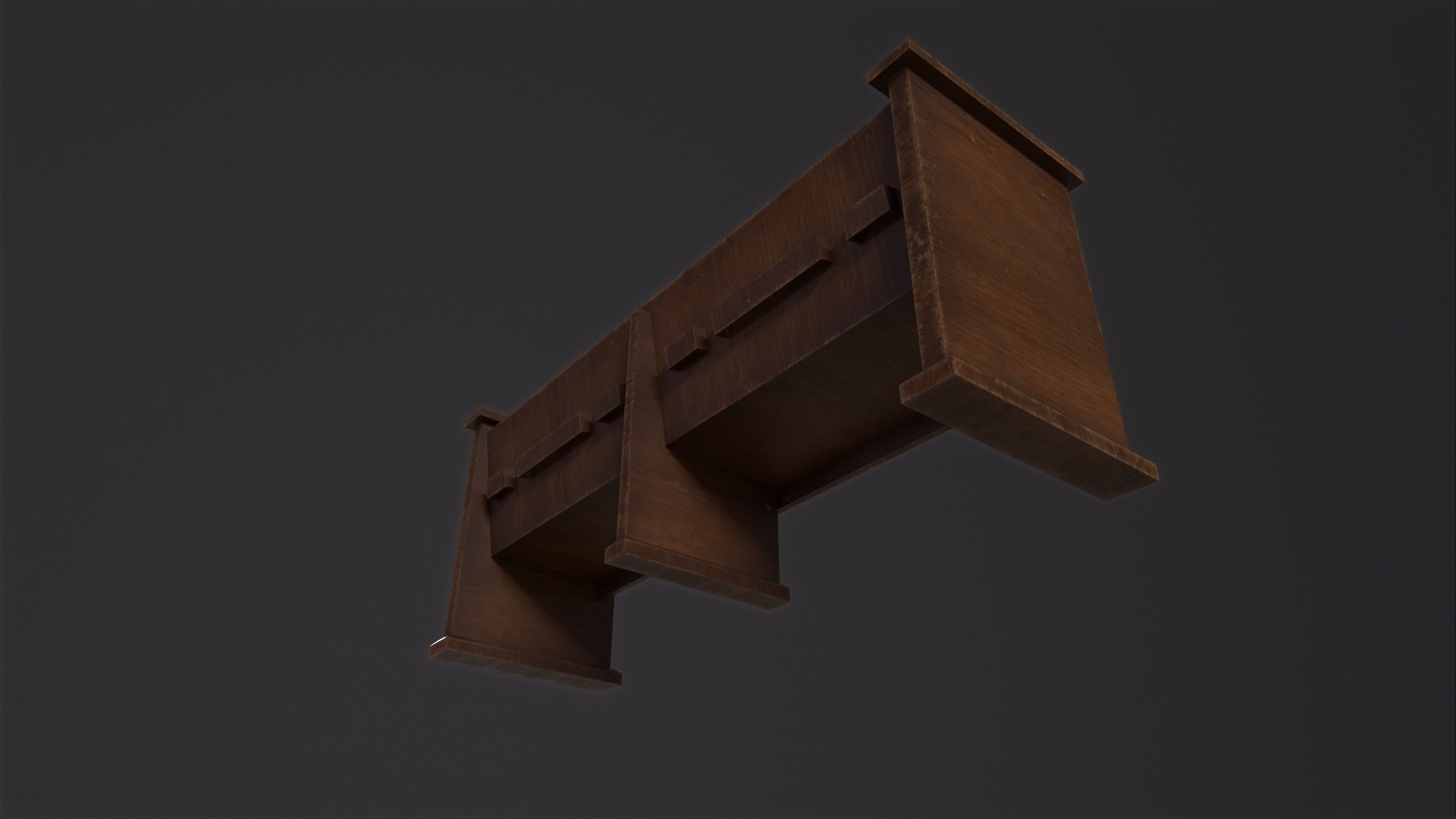 Church Pew 3D model - TurboSquid 2107788