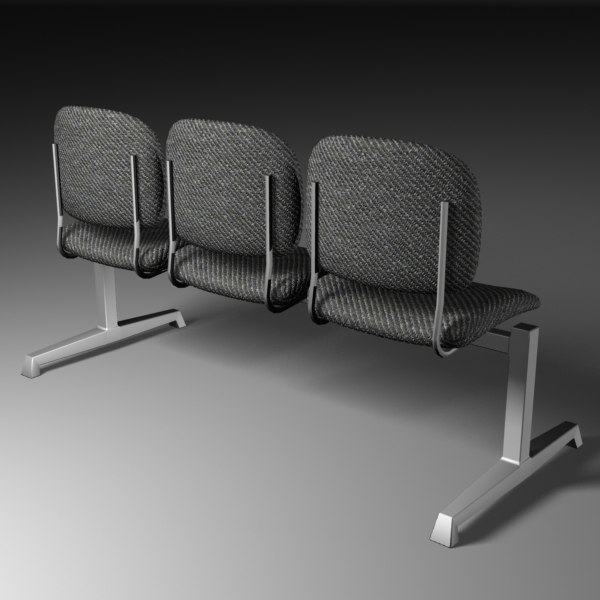 reception chair 3d model