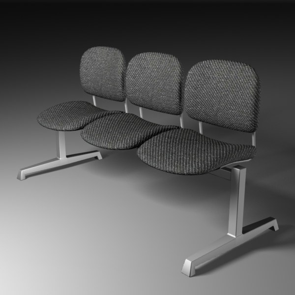 reception chair 3d model