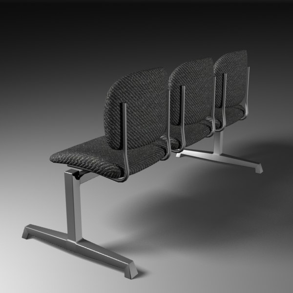 reception chair 3d model
