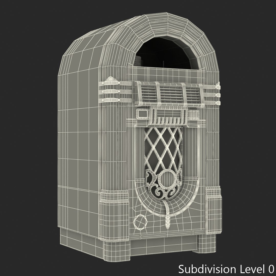 jukebox 2 generic 3d model