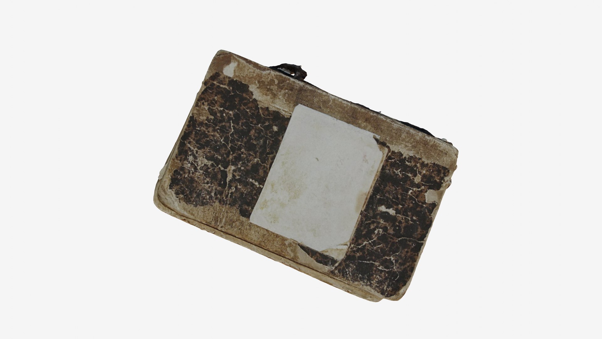 3D Scanned Old Damaged Book Model - TurboSquid 2359011