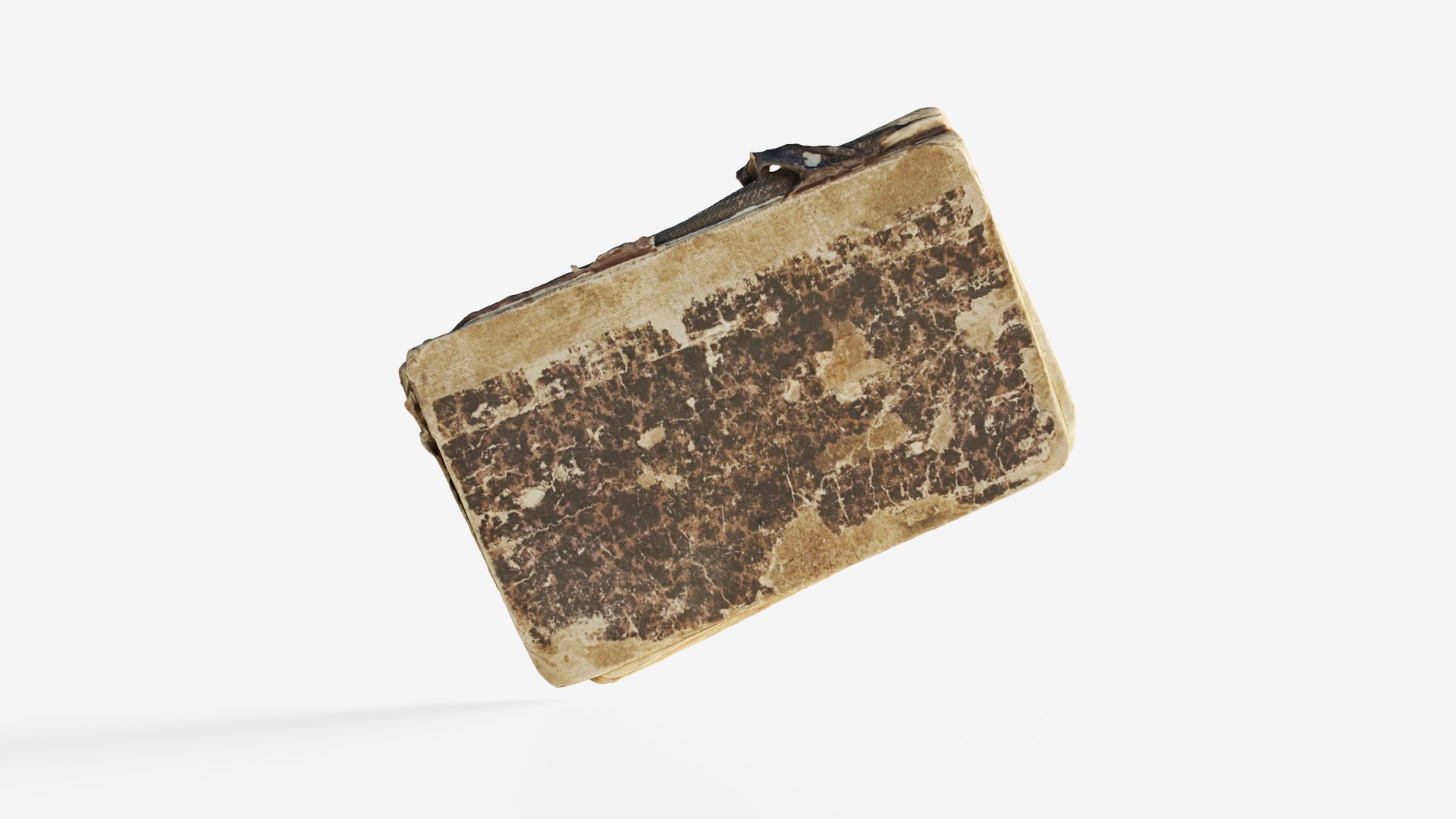 3D Scanned Old Damaged Book Model - TurboSquid 2359011