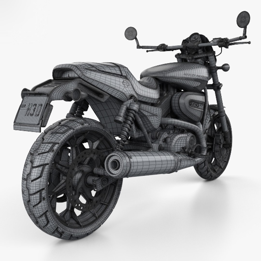 3D Harley-davidson Davidson Harley - TurboSquid 1371177