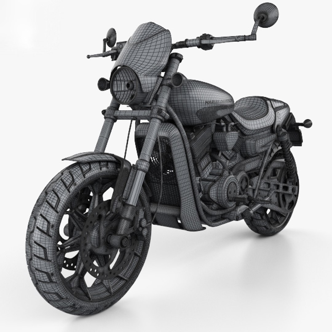 3D Harley-davidson Davidson Harley - TurboSquid 1371177