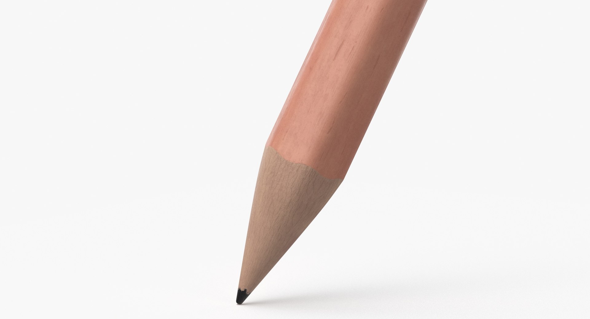 Pencils Mockup Type 02 Section 01 Wood Body Model - TurboSquid 2203769