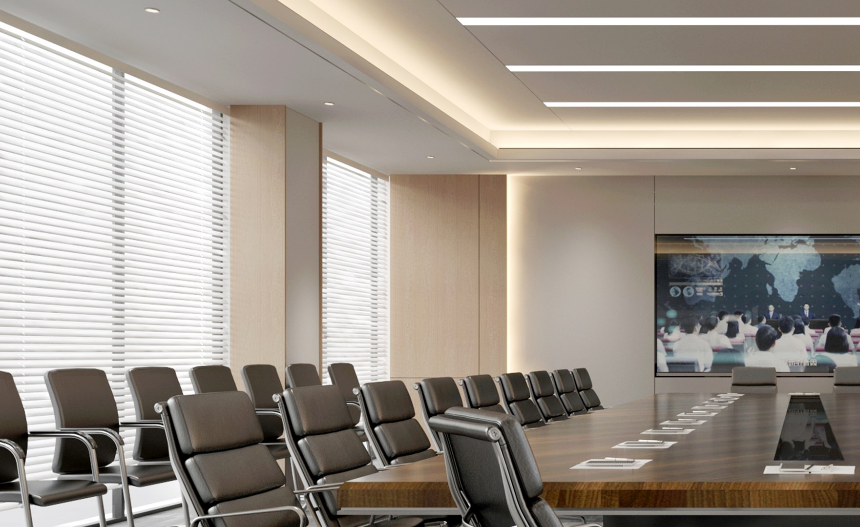 Conference Room Model - TurboSquid 2028576