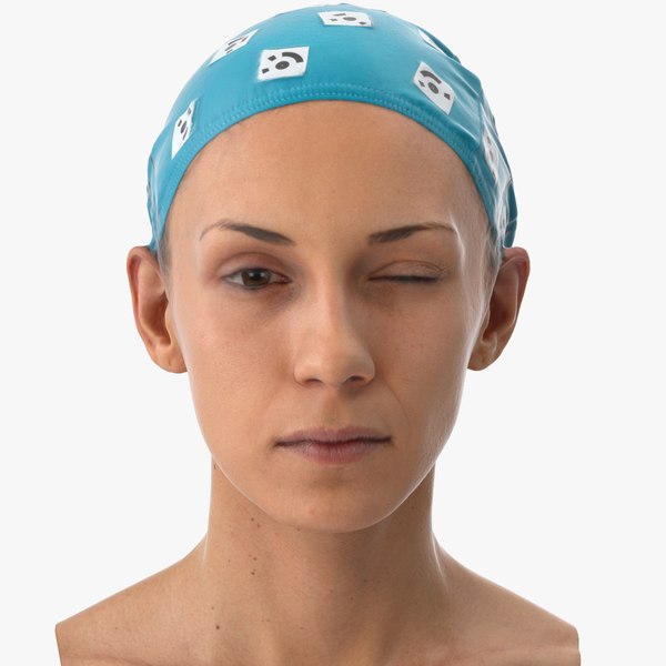 Athena human head wink 3D model - TurboSquid 1674769