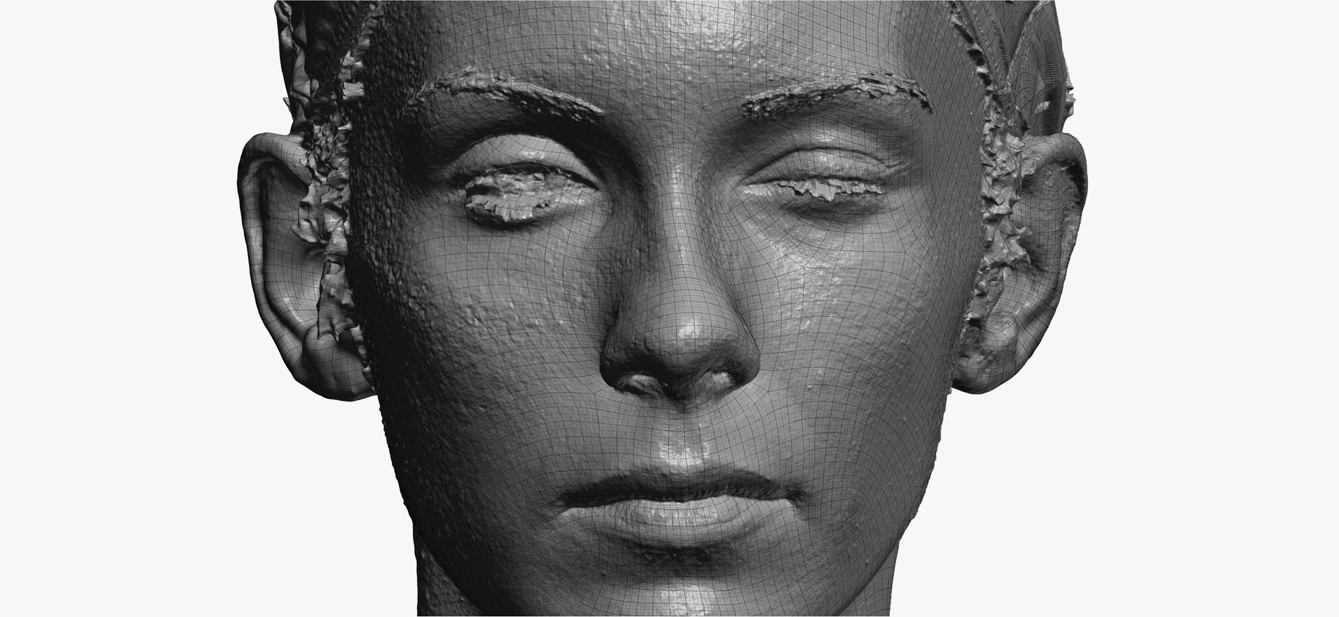 Athena Human Head Wink 3D Model - TurboSquid 1674769