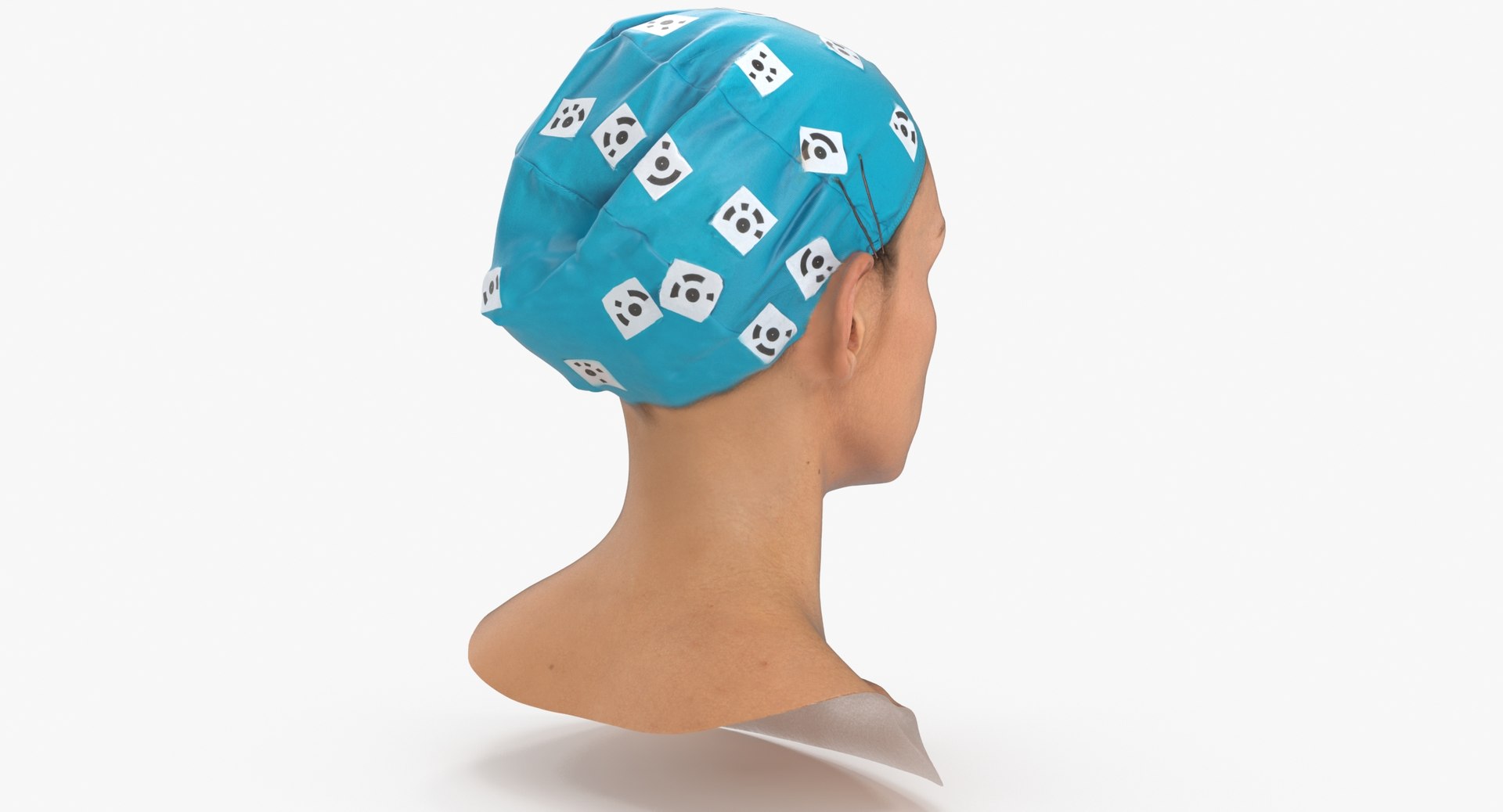 Athena Human Head Wink 3D Model - TurboSquid 1674769