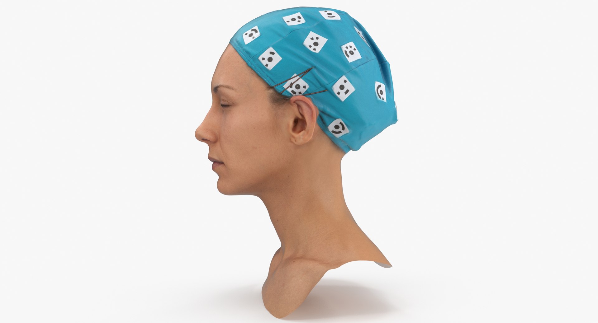 Athena Human Head Wink 3D Model - TurboSquid 1674769