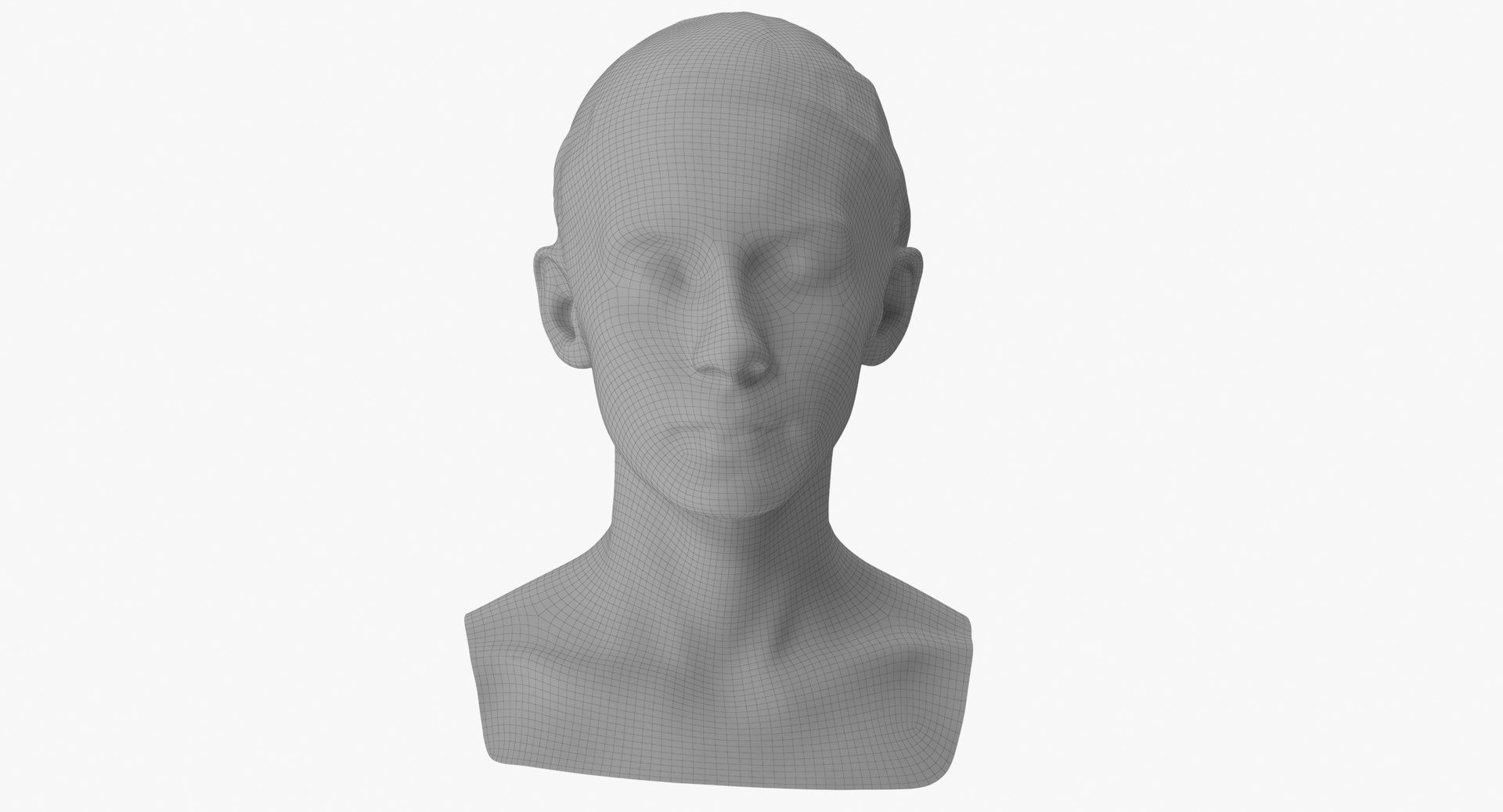 Athena Human Head Wink 3D Model - TurboSquid 1674769