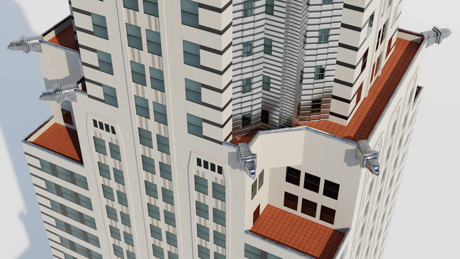 3D Tall Old Skyscrapers New York City - TurboSquid 1944804