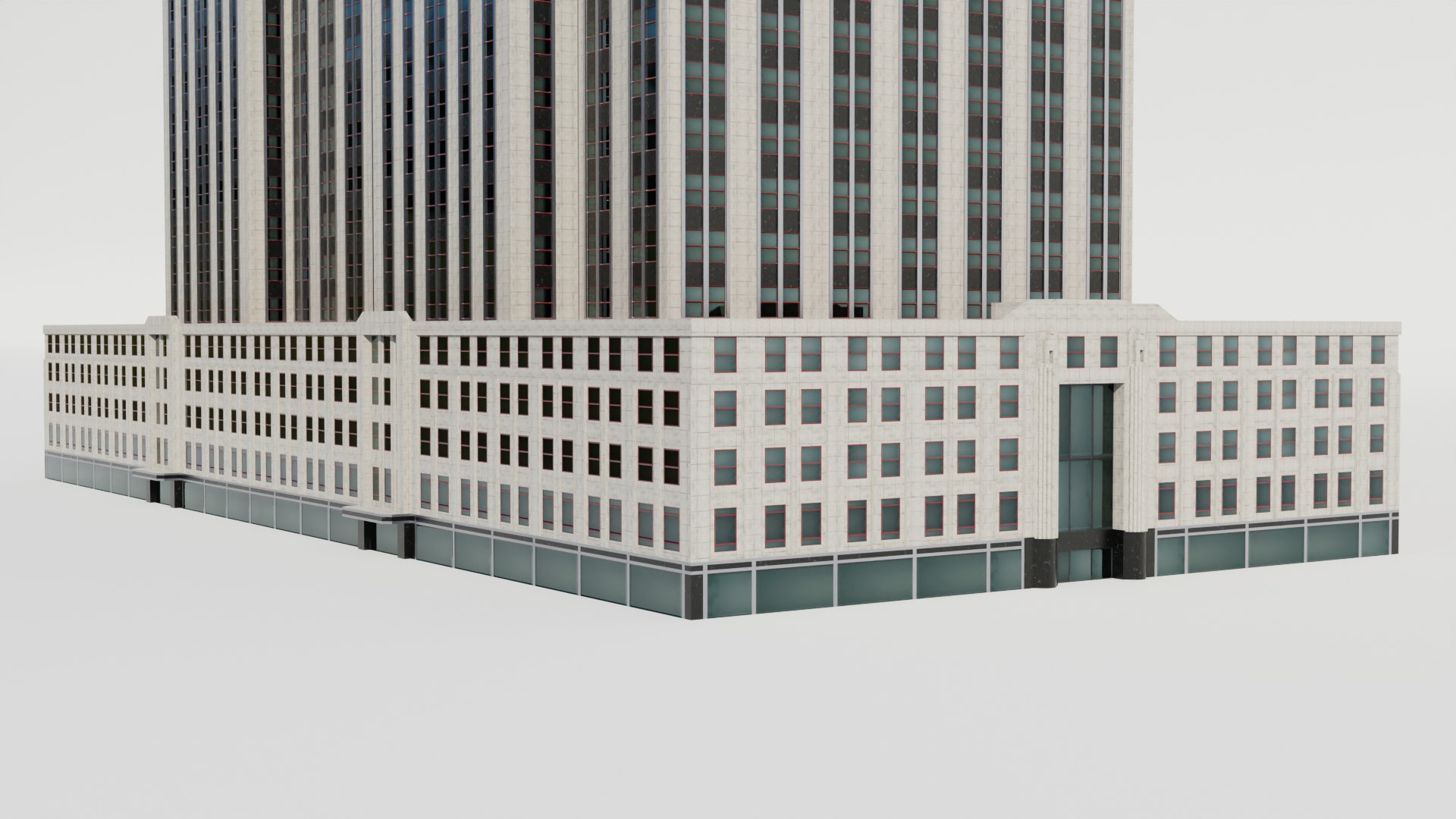 3D Tall Old Skyscrapers New York City - TurboSquid 1944804