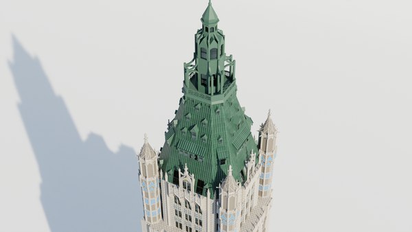 modelo 3d Tall Old Skyscrapers New York City - TurboSquid 1944804