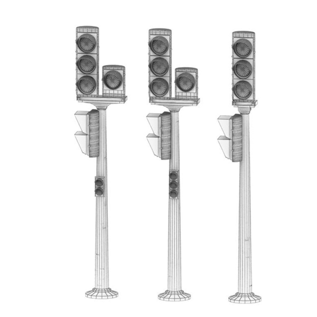 Traffic Light 3d Max