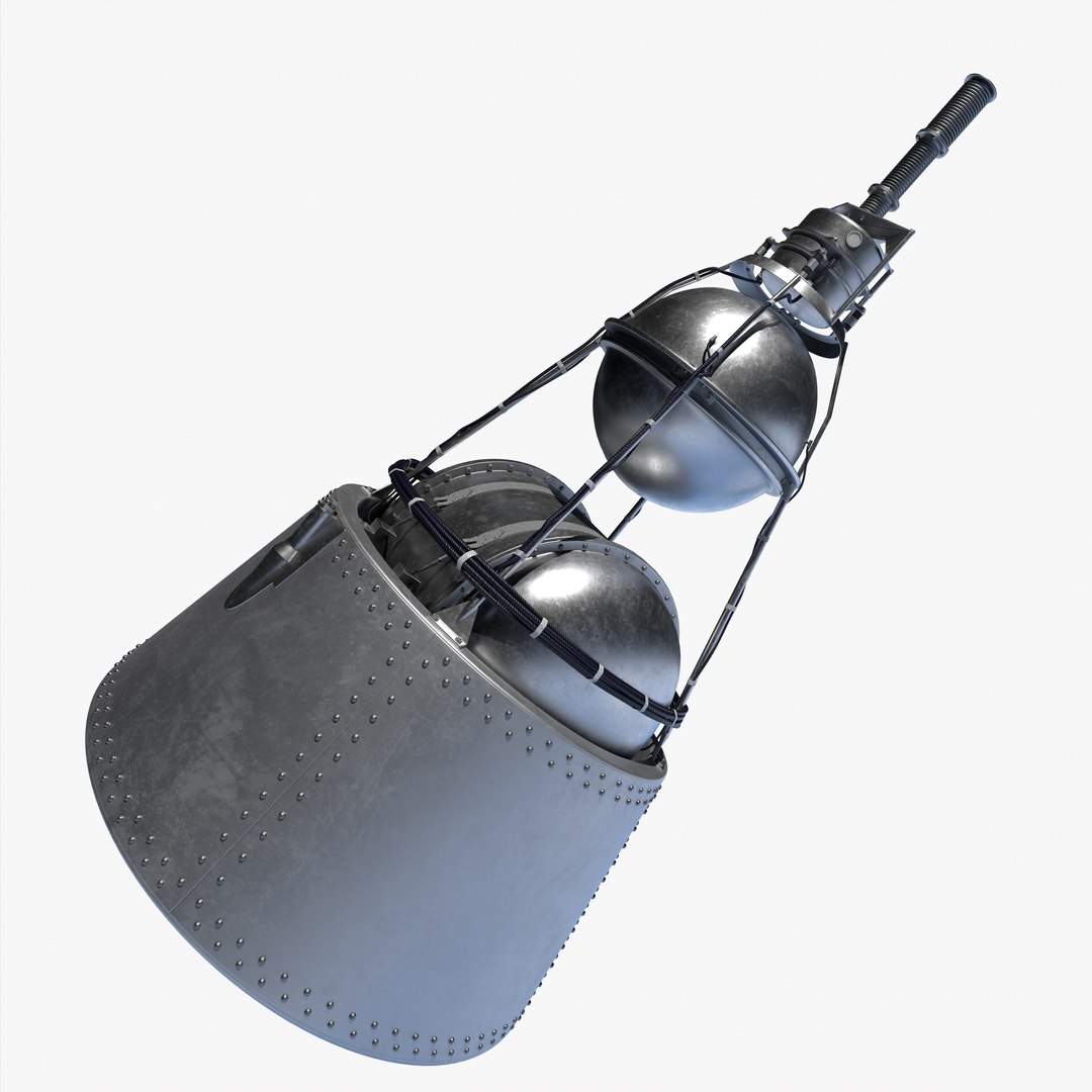 3D Sputnik 2 Satellite - TurboSquid 2269298