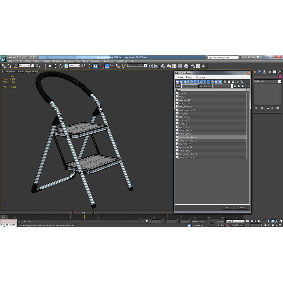 3d step ladder 3