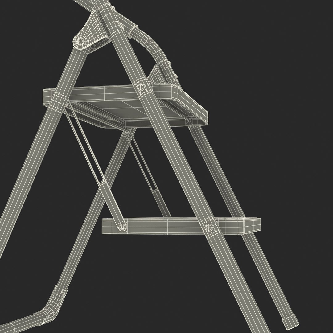 3d step ladder 3