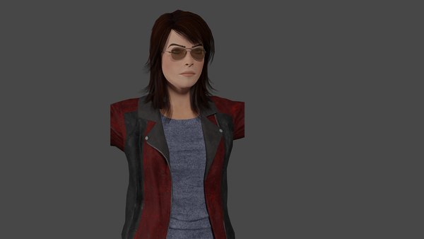 3D woman meryem low-poly - TurboSquid 1652785