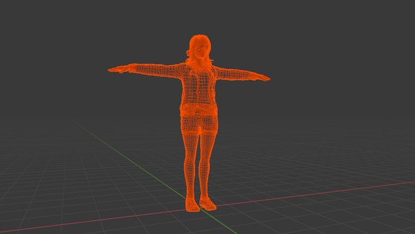 3D woman meryem low-poly - TurboSquid 1652785