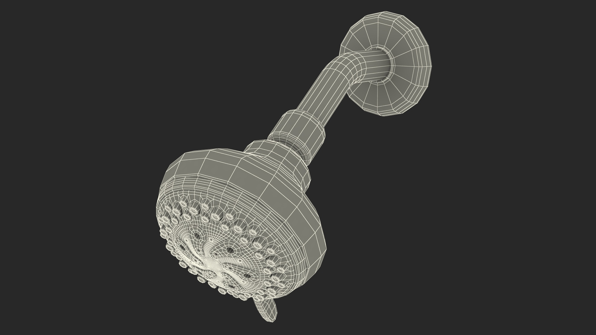 Wall Shower Head 3D Model - TurboSquid 2037560