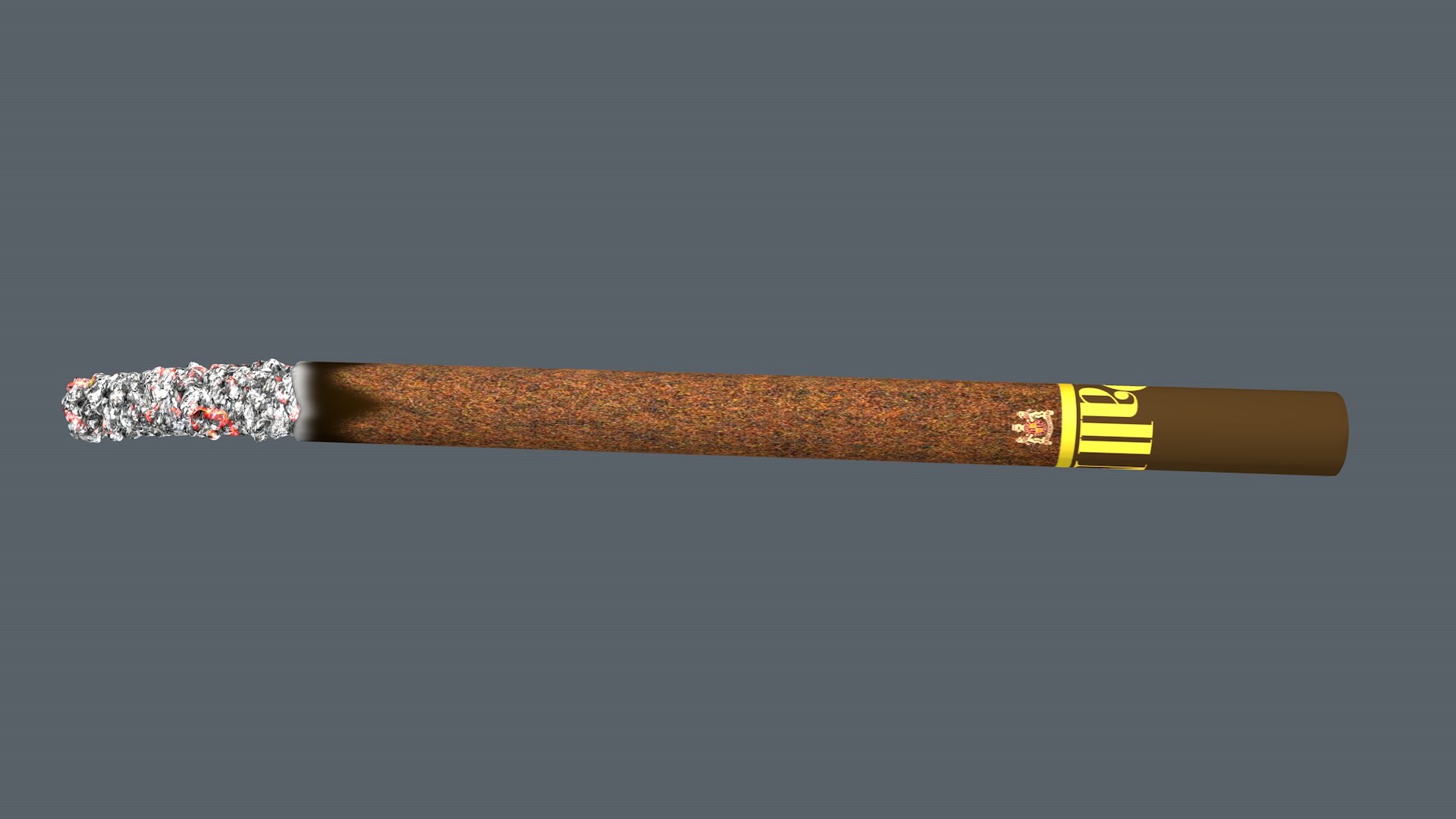Brown Cigarette 3D Model - TurboSquid 1531271